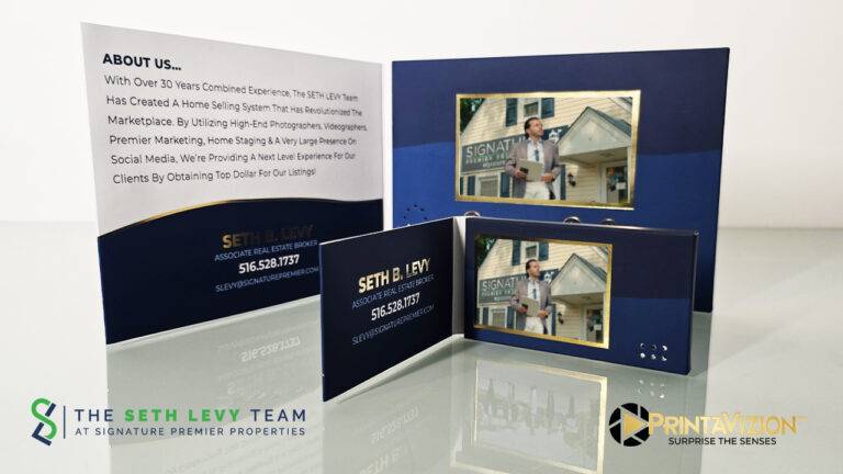 Seth Levy Team | Real Estate Video Brochure & Video Business Cards ...